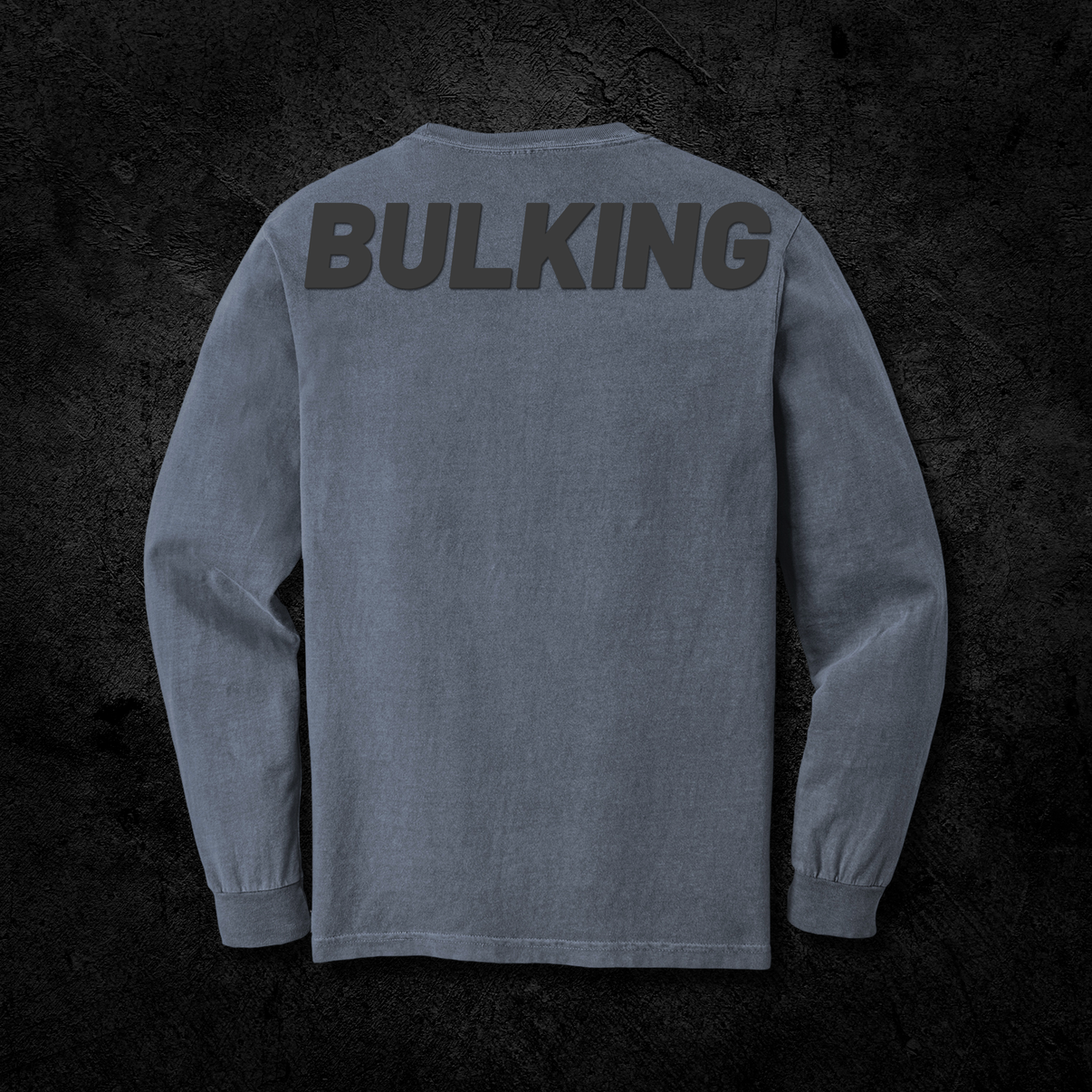 Classic "Bulking" Gym Long Sleeve Tee